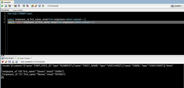 Improve your Productivity while using Oracle SQL Developer – Sran Manpreet